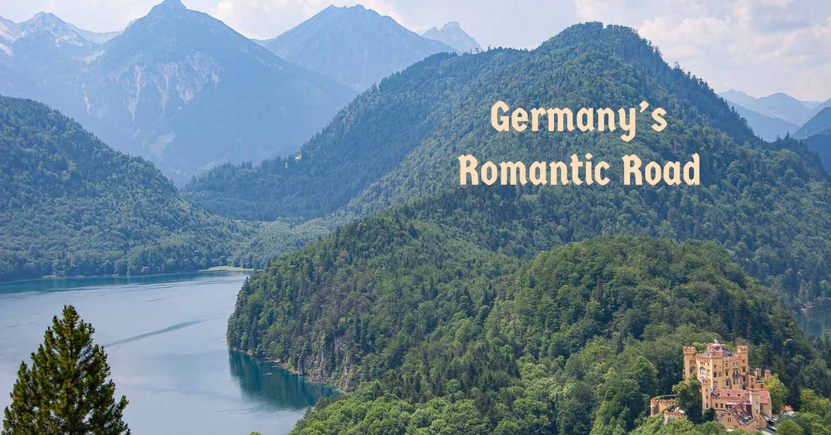 Romantic Road Map | Bavaria | Mapping Europe