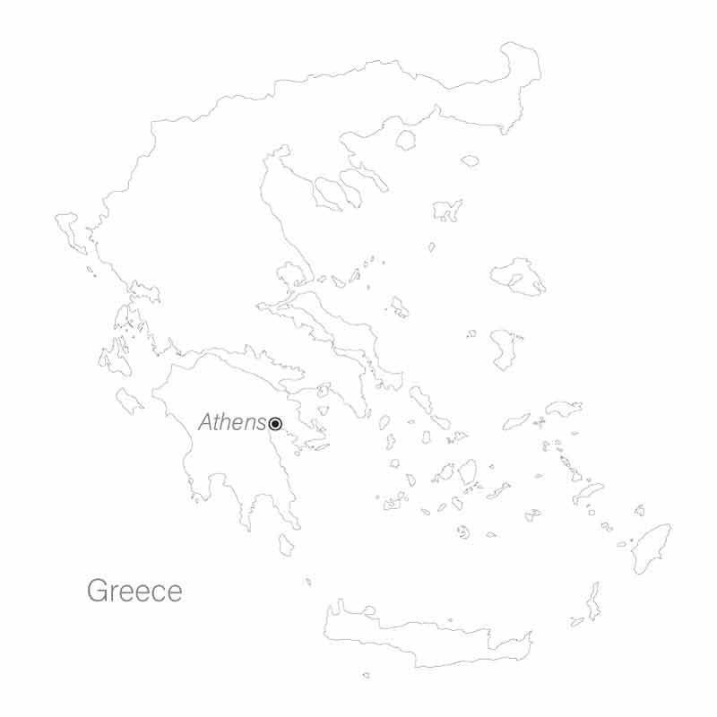 Map of Greece Island Groups | Mapping Europe